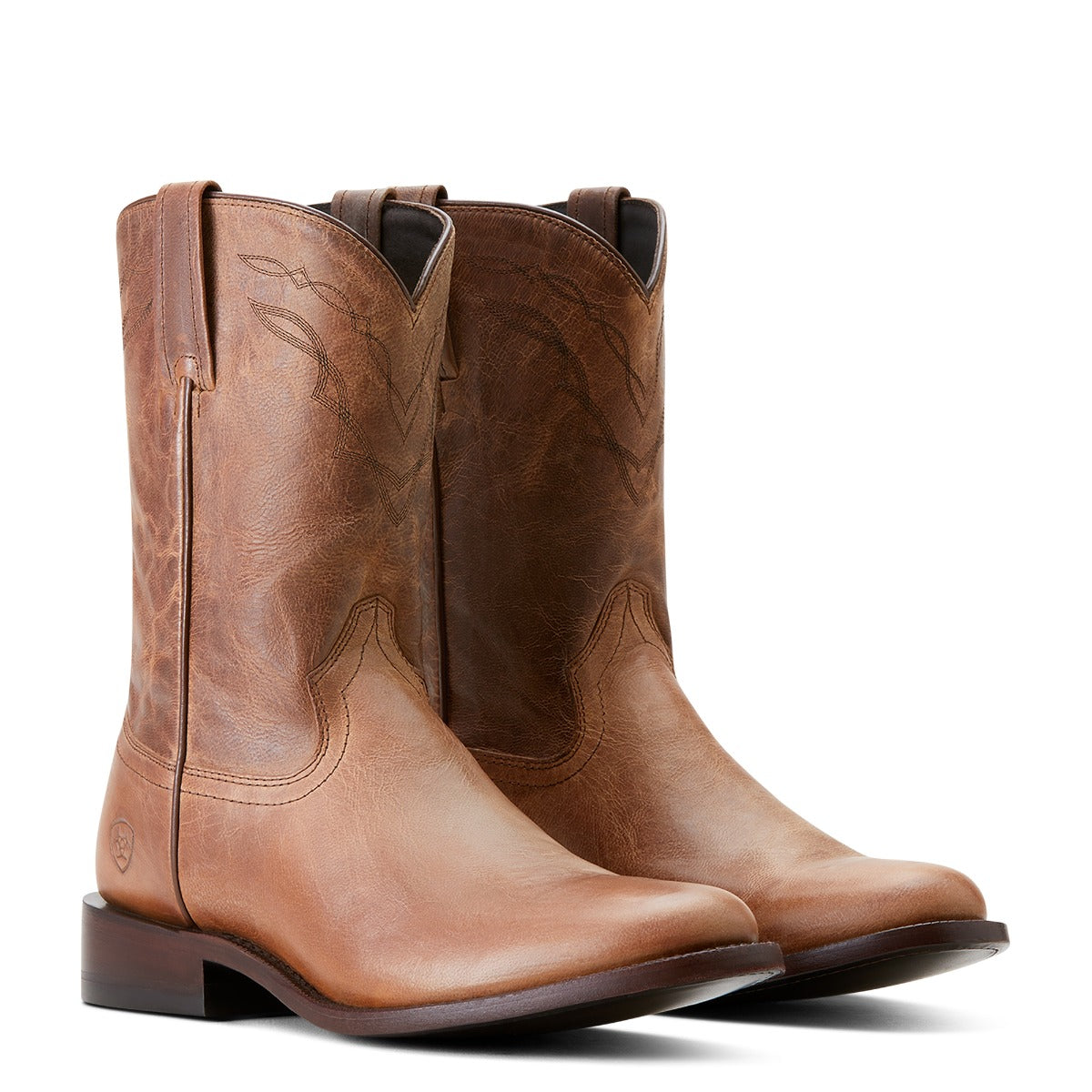 Ariat Bone Downtown Men's 10 inch Roper Toe Western Boots 10053627