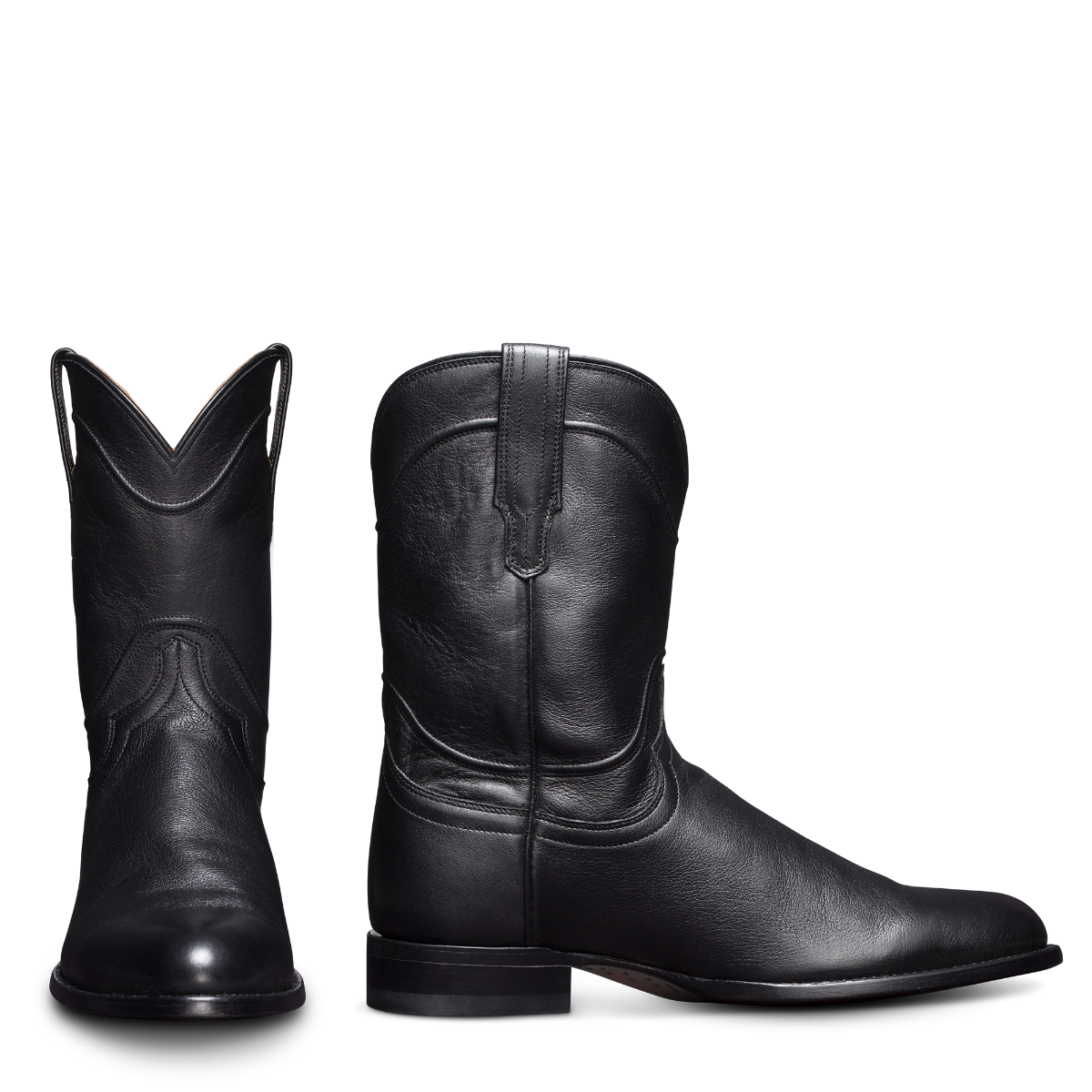 Tecovas Midnight The Earl Men's Roper Western Boots