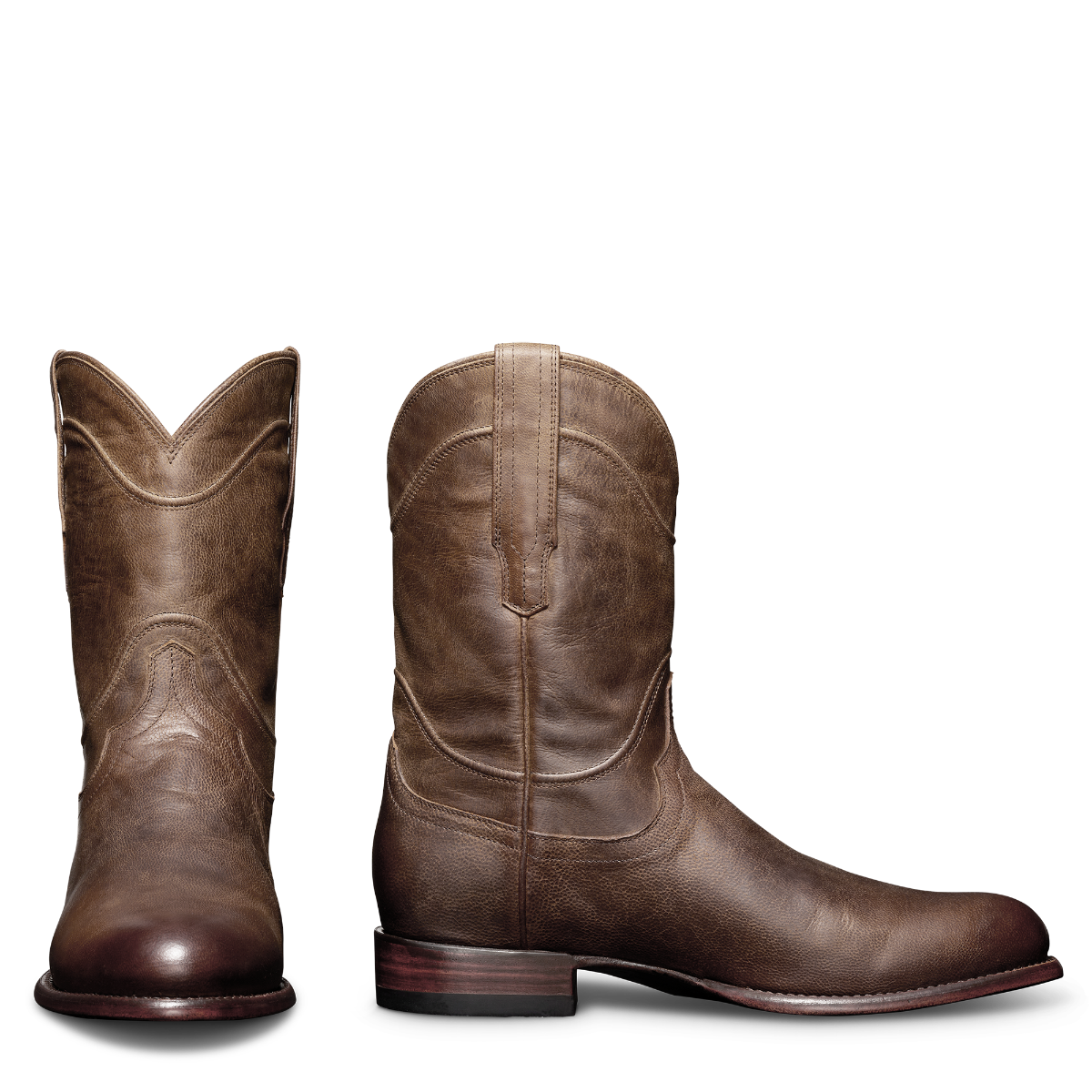 Tecovas Cafe The Earl Men's Goat Roper Western Boots