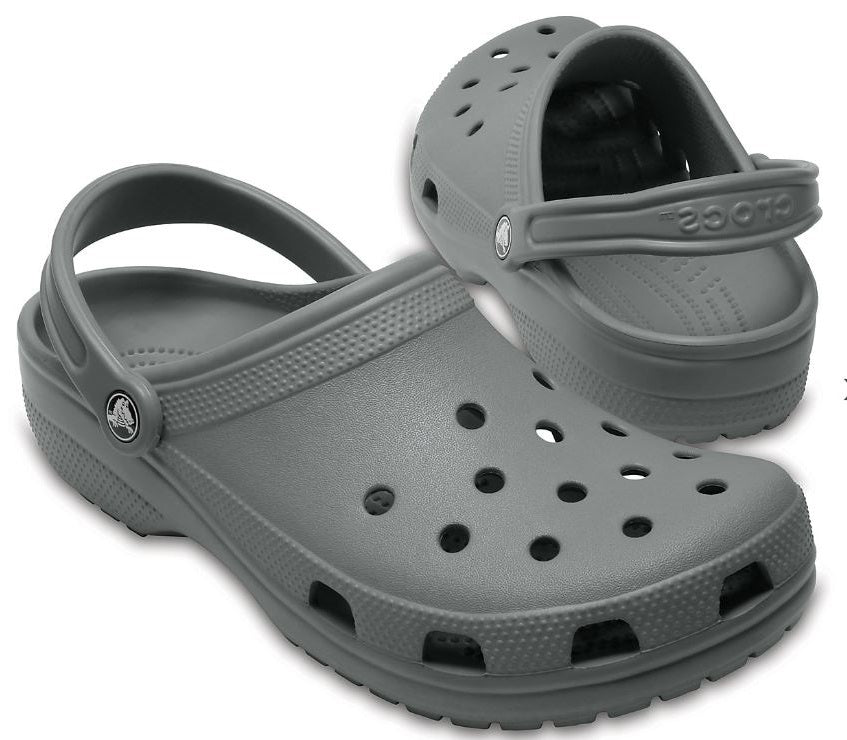 Crocs Slate Grey Classic Mens Clogs 10001-0DA