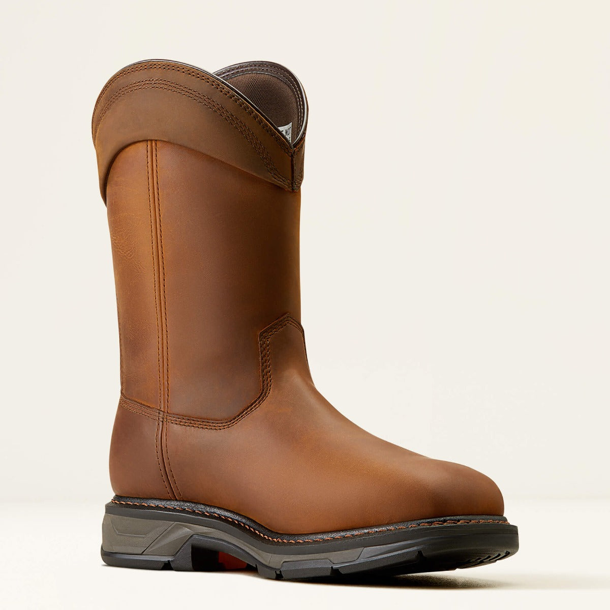Ariat Distressed Brown Workhog XT Wellington Waterproof Carbon Toe Men