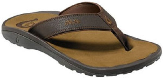 Olukai Ohana Sandal Dark Java Mens Flip Flop 10110-4827