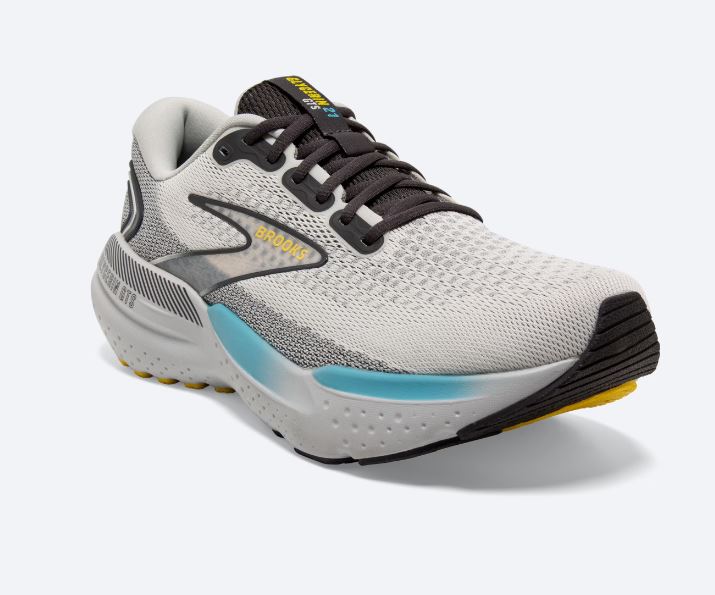 Brooks Coconut/Forged Iron/Yellow Glycerin GTS 21 Men's Road Running S