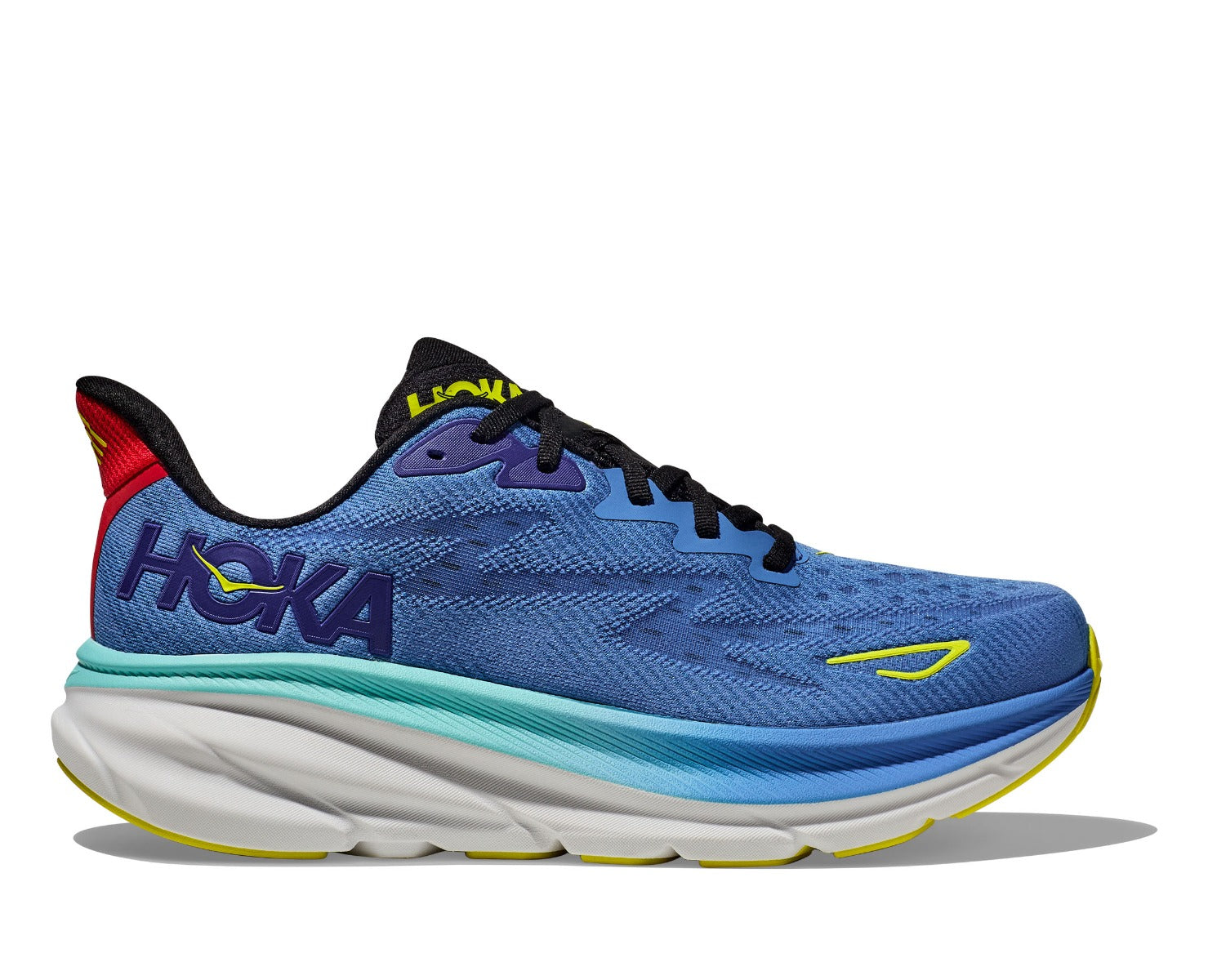 Hoka Vital Blue/Cerise Clifton 9 Men's Running Shoes 1127895-VRTL