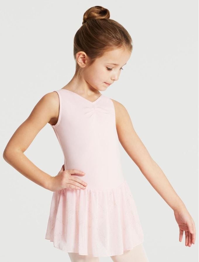 Capezio Pinch Front Childrens Tank Dress 11309C