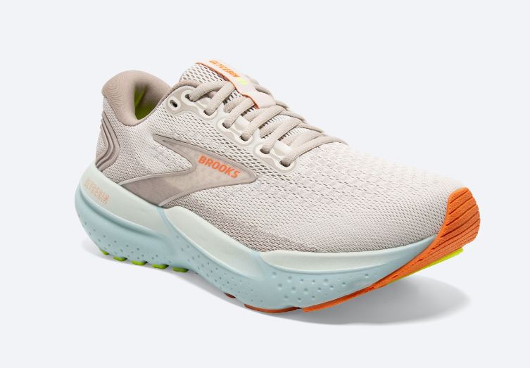 Brooks Coconut/Aqua/Autumn Sunset Women's Road Running Shoes 120408-19