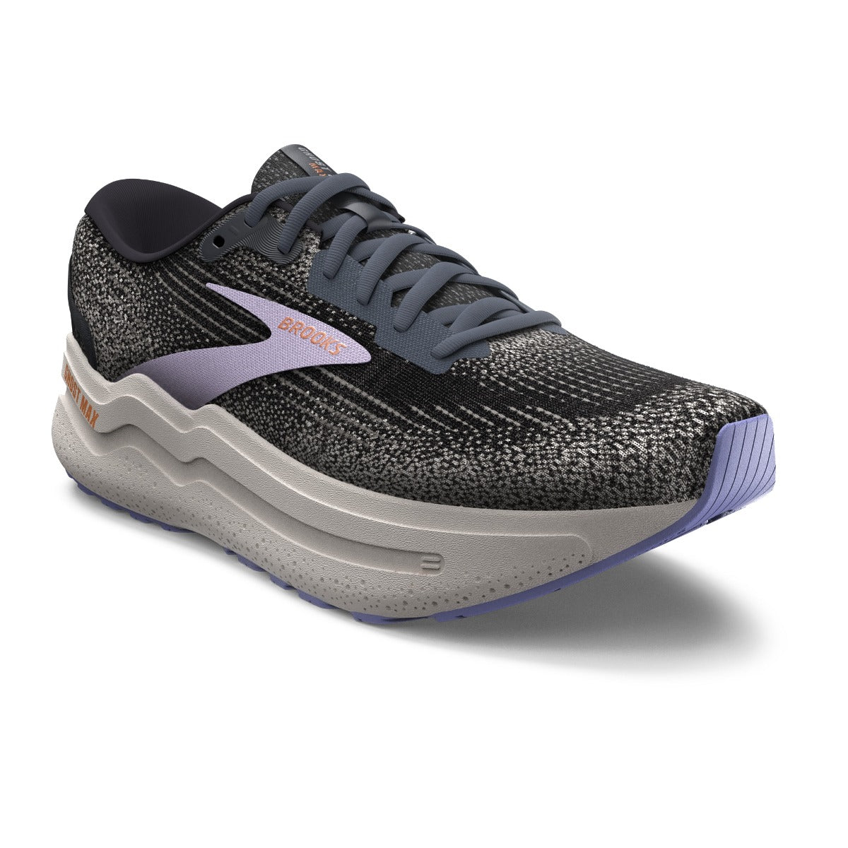 Brooks Ebony/Sweet Lavender/Alloy Ghost Max 2 Women's Road Running Sho