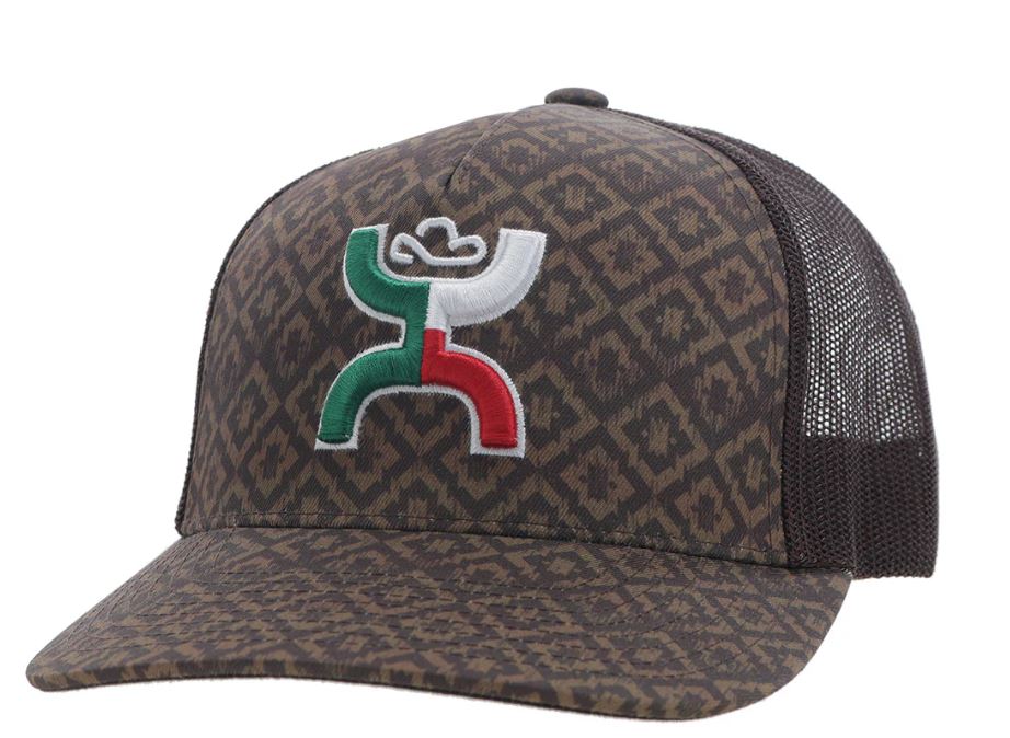Hooey Tan/Brown Boquillas Ball Cap 2418T