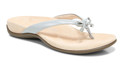Vionic Light Gray Bella Toe Post Ladies Sandals 44BELLAII-LTGRY