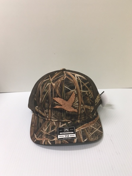 Richardson Mossy Oak and Brown 112 Topo Duck Patch Mens Trucker Hat 84