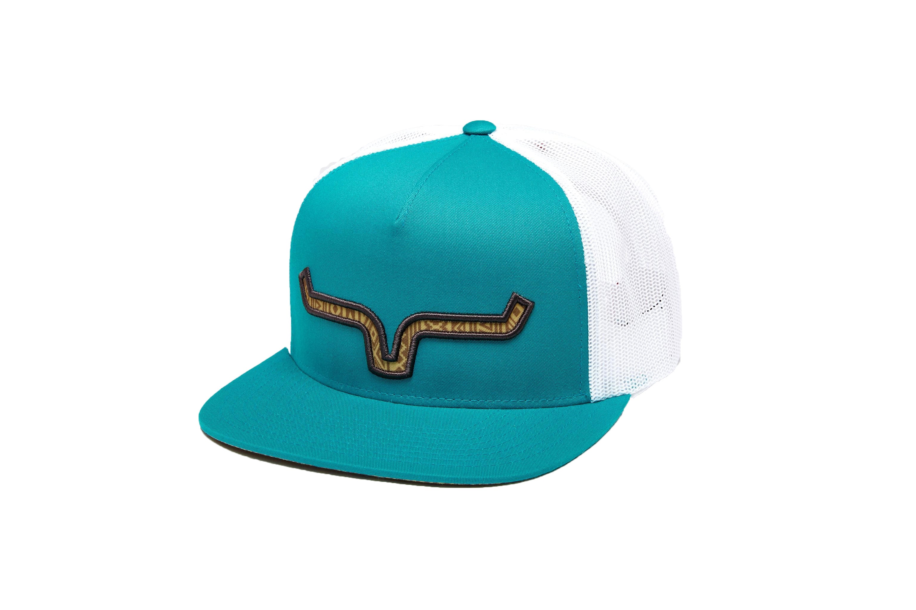 Kimes Ranch Teal Delano Trucker Cap UHA0000117-TEAL