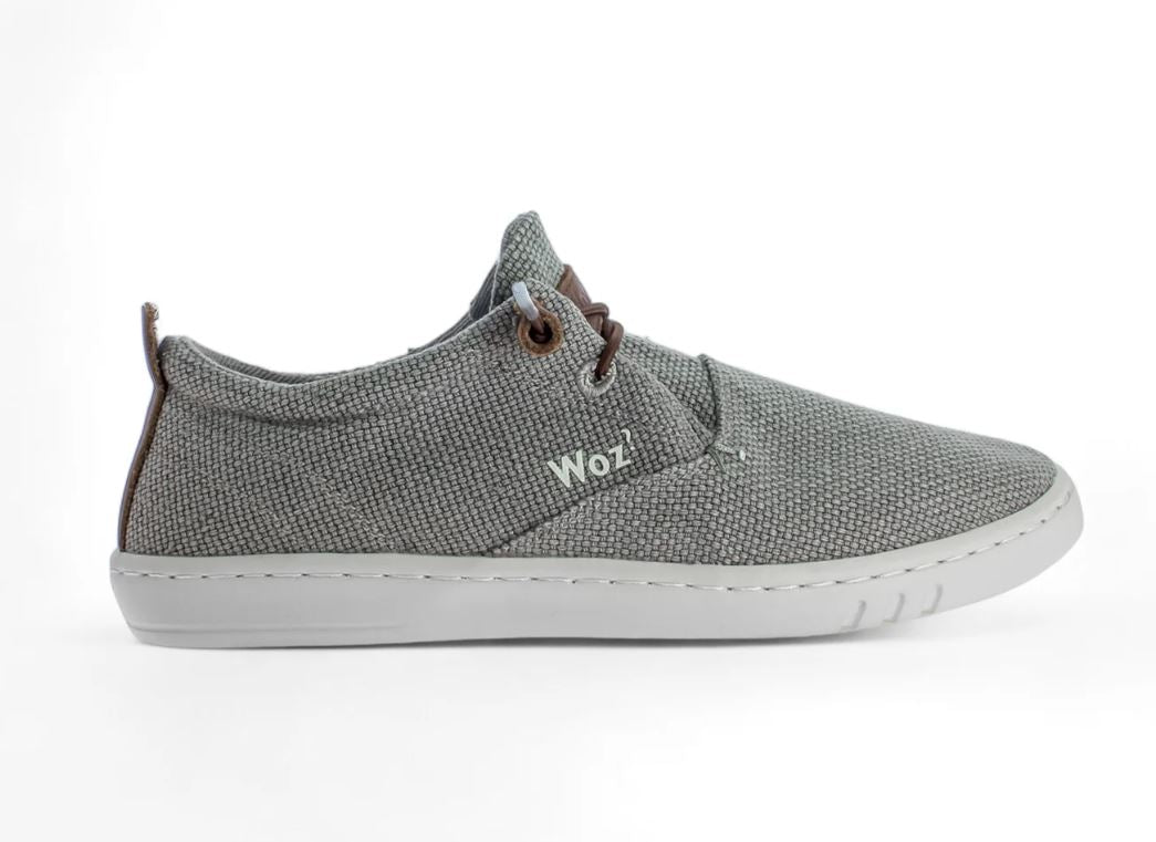 Woz Taupe Robbie 50100 BOLD Fabric Men's Casual Shoes ROBBIE-BF-TAU