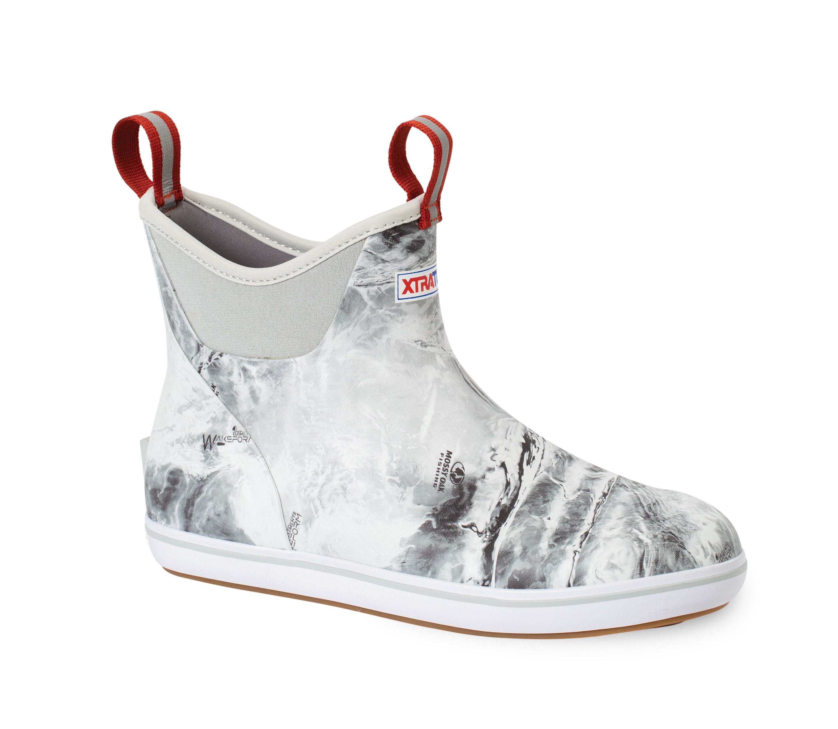 Xtratuf Mossy Oak Elements Wakeform Hailstone Men's Ankle Deck Boots X