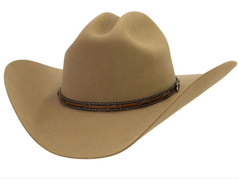 Justin 2X Gallop Fawn Mens Wool Cowboy Hat JF-0242GALP