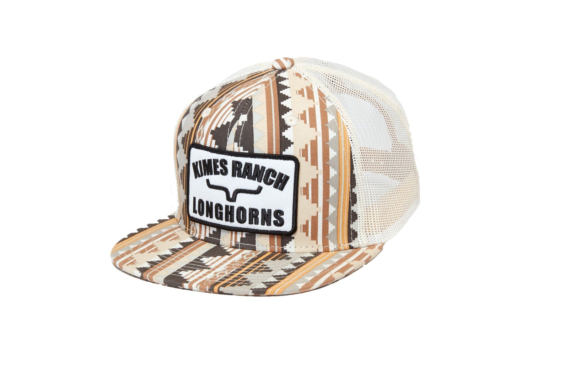 Kimes Ranch Mustard Navajo Vintage Patch LJC Trucker Hat UHA0000145-NA