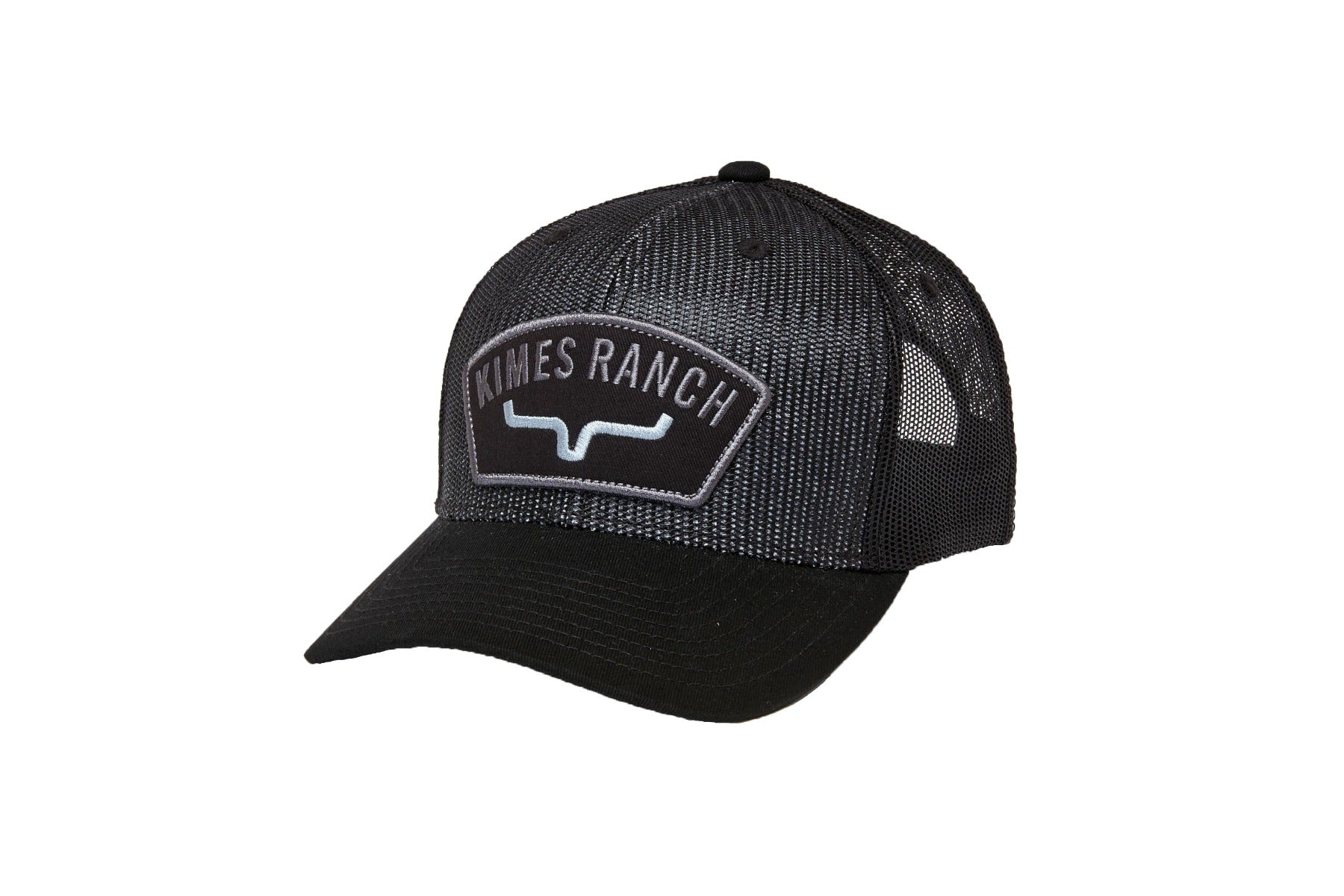 Kimes Ranch Black Maverick Twill Patch Hat UHA0000139-BLK