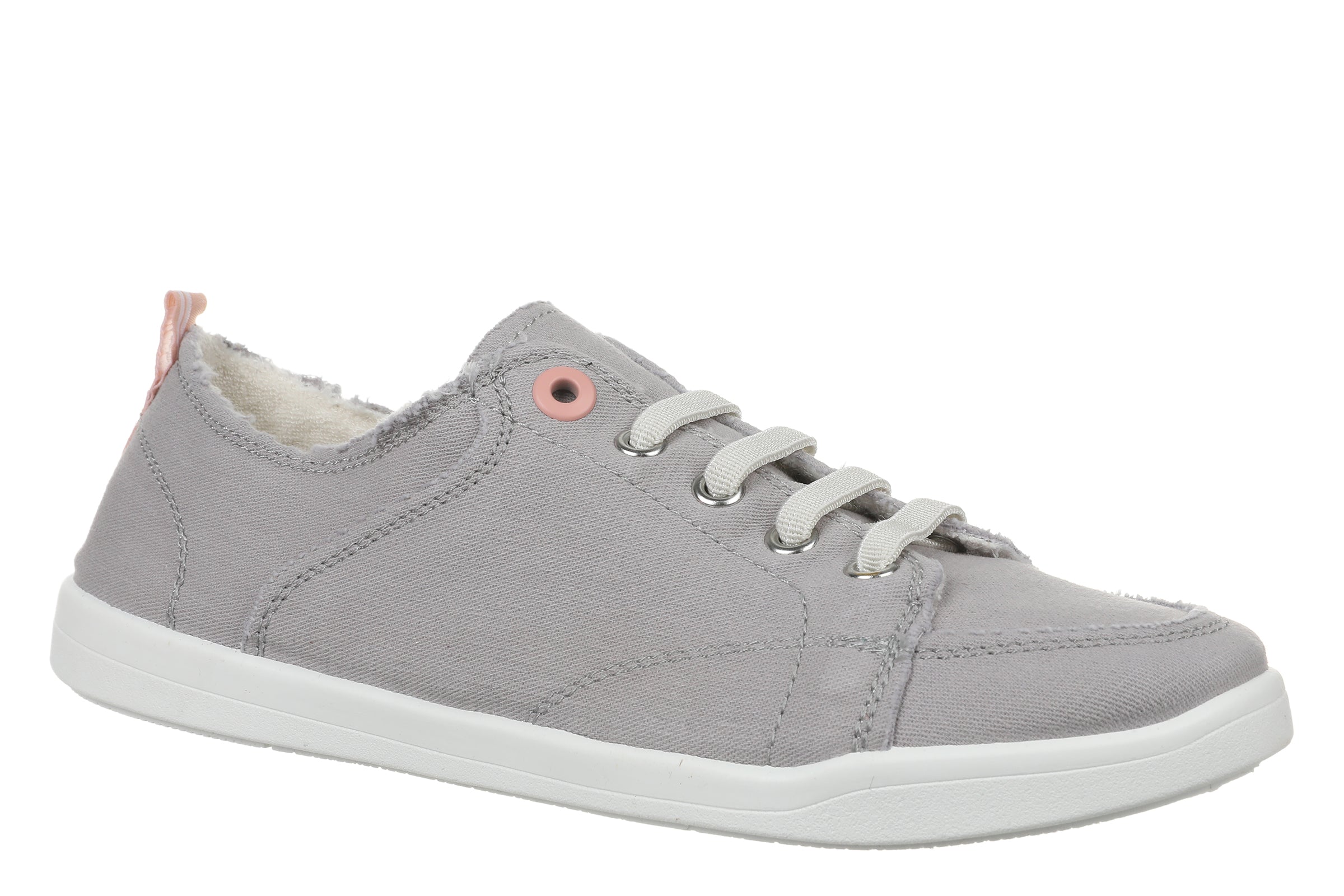 Vionic Light Grey Beach Pismo Women's Casual Canvas Sneakers 100116250