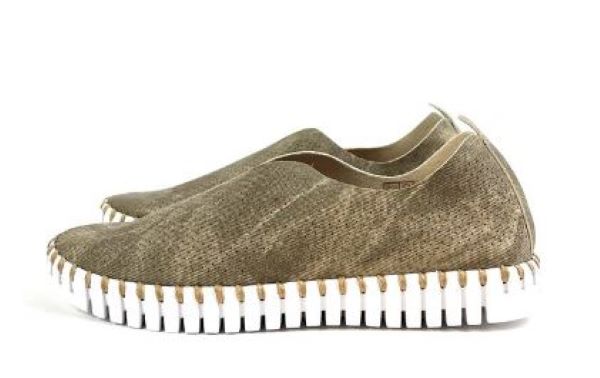 Isle Jacobsen Dark Camel Tulip 139 Womens Slip On Shoes TULIP139-213